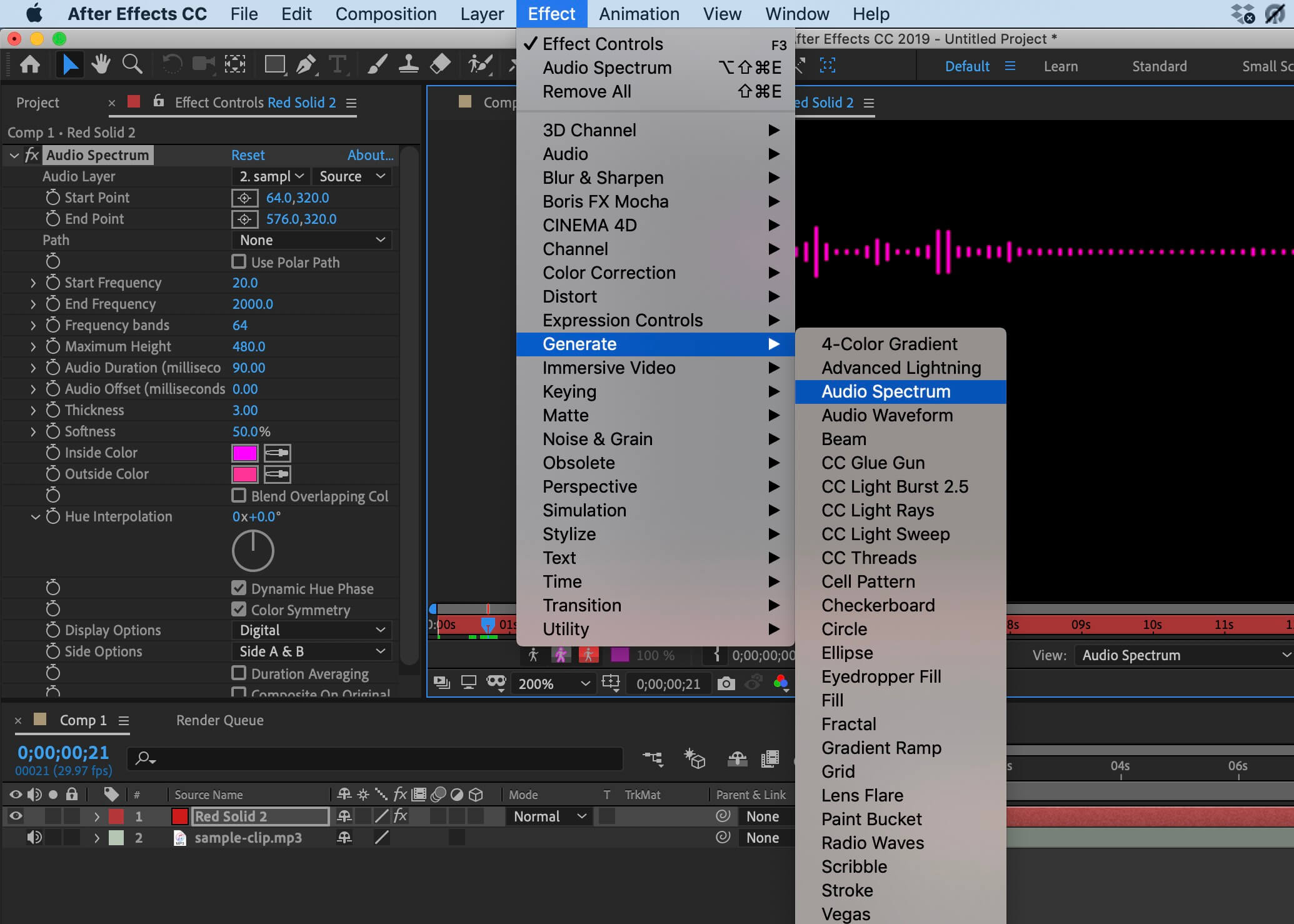How to make a sound waveform video for social media